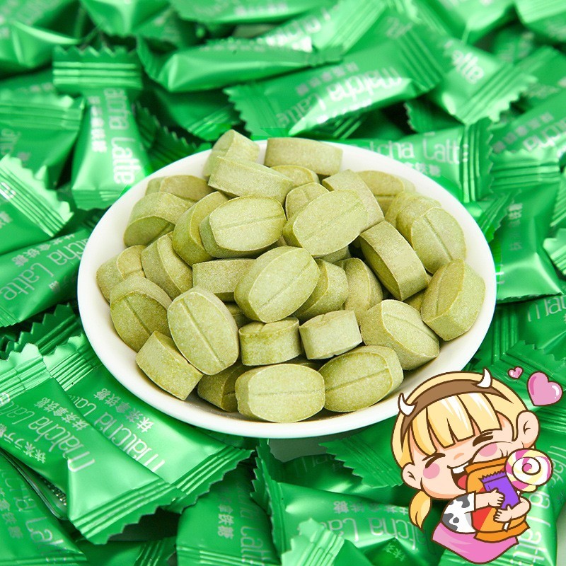 [Influencer Candy] Extra Strong Matcha Latte Flavor Candy 30pcs/Pack ...