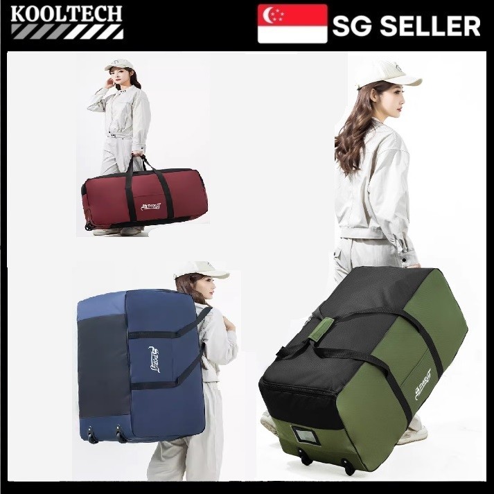 Large Duffle Bag with Wheels Travel luggage bag Large Suitcase | Shopee ...