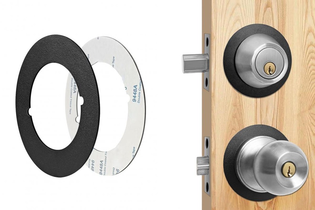GH| Correct Door Lock Alignment Hardened Steel Door Lock Support 2pcs ...