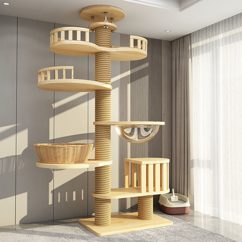 Cat Sky Bay caosisi2.sg1 Pillar Window Solid Wood Occupation No ...