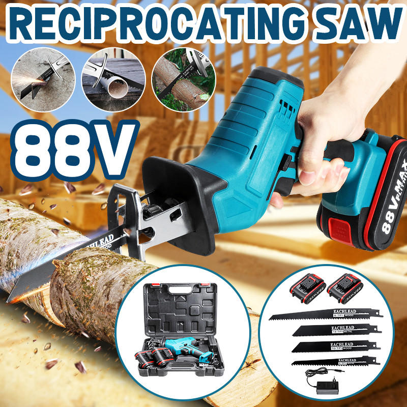 Portable Cordless Electric Saw Metal Cutting Woodworking Pipes Cutters ...