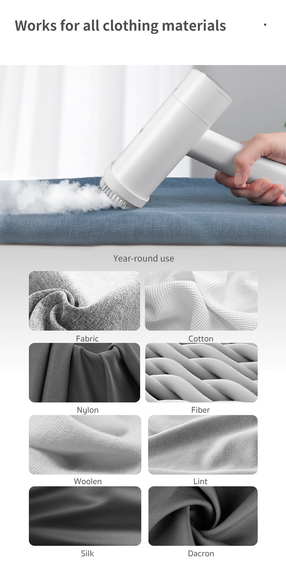 Simplus 1200W Handheld Iron Steam Garment Steamer Portable Ironing ...