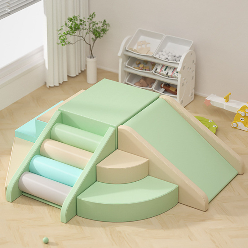 Soft Climbing and Sliding Combo Baby Sensory Training Climbing Ladder ...