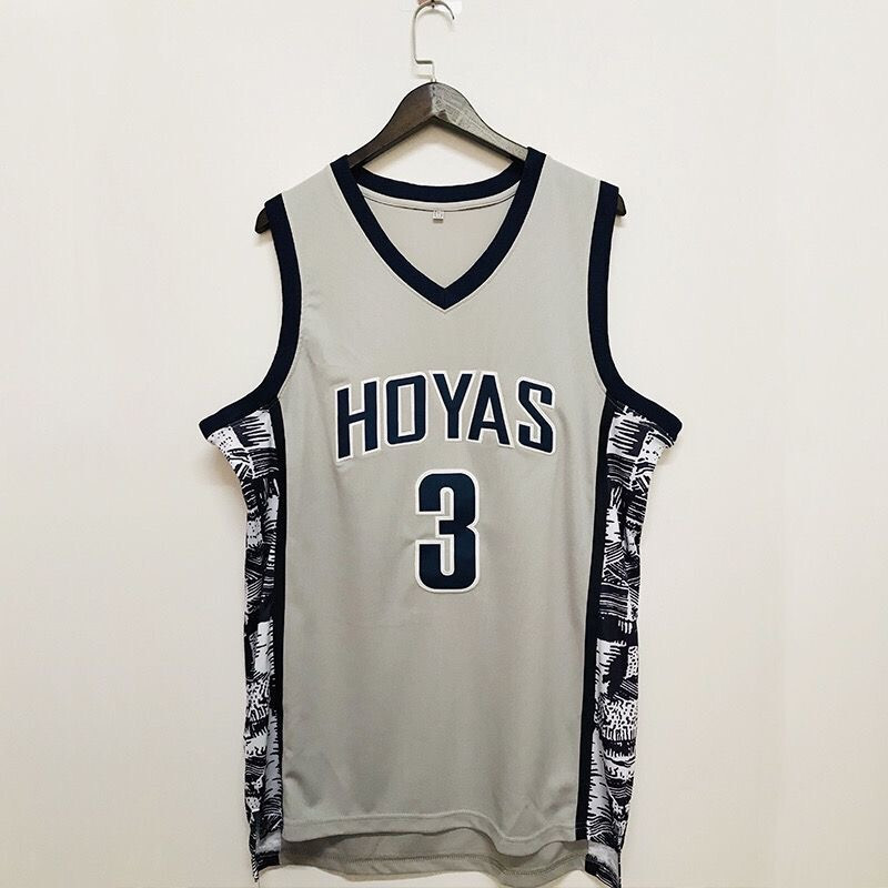 Basketball Uniform Large Size Men Legend 3 Iverson Georgetown Hoyas ...
