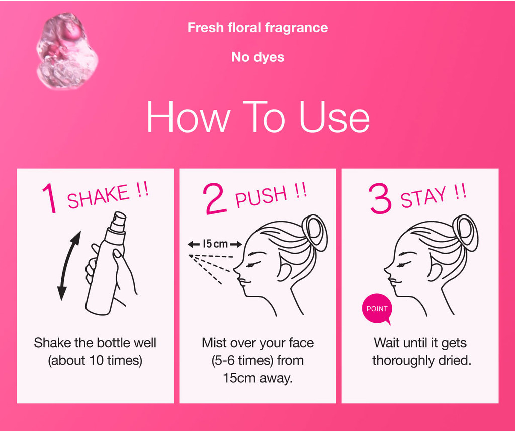 Kose Make Keep Mist EX+ 80ml / Powder 5g / Primer / Sakura Mist 80ml - COSME Japan No.1 makeup ...