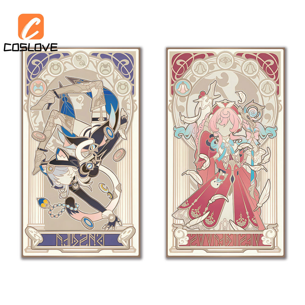 Anime Game Honkai Star Rail Character Pattern Cards Fan Made Anime ...