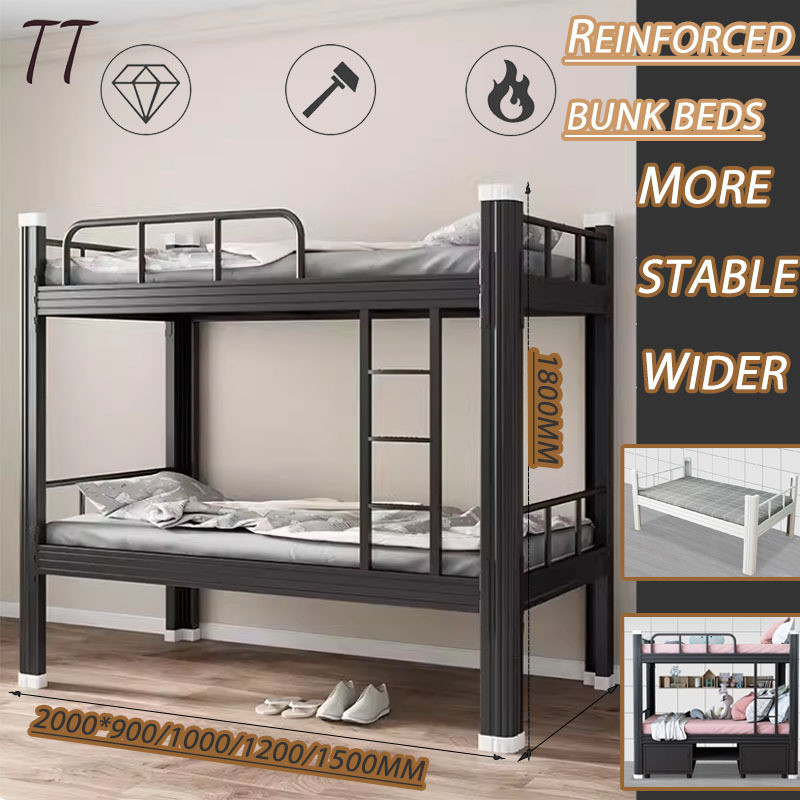 TT Loft Bed Aluminum Frame Bunk Bed Stainless Steel | Shopee Singapore