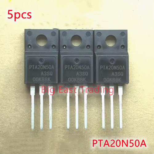 5PCS PTA20N50A 20N50 TO-220F MOSFET 20A 500V transistor welding,guaranteed quality | Shopee ...
