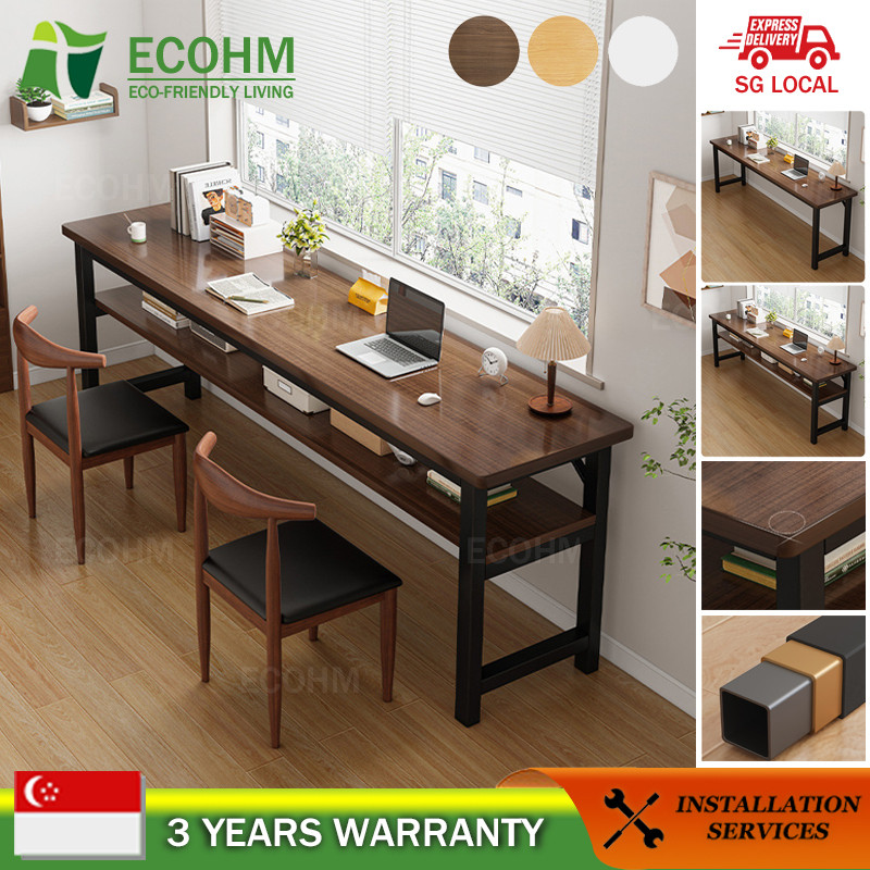 ECOHM Study Desk 120/140CM Student Study Table Writing Desk Computer ...