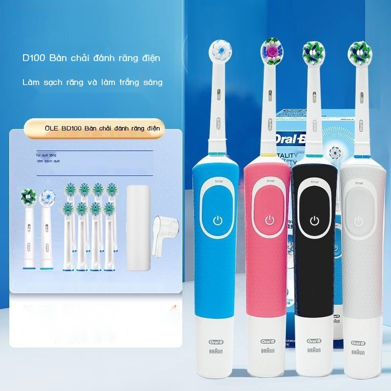 OralB European Music b Braun D100 electric toothbrush Sonic adult men's ...