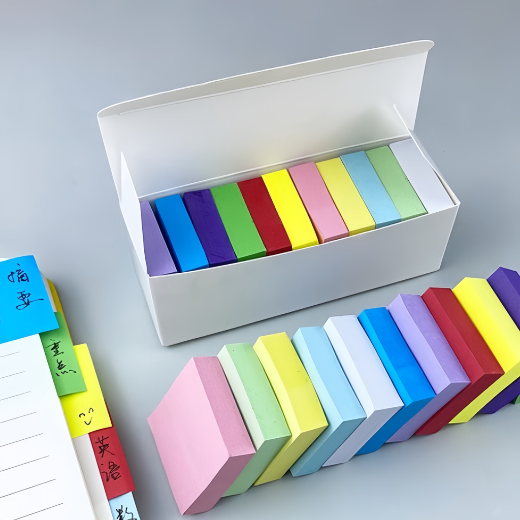 11pcs Color Small Square Sticky Notes Tearable Sticky Mini Sticky Note ...