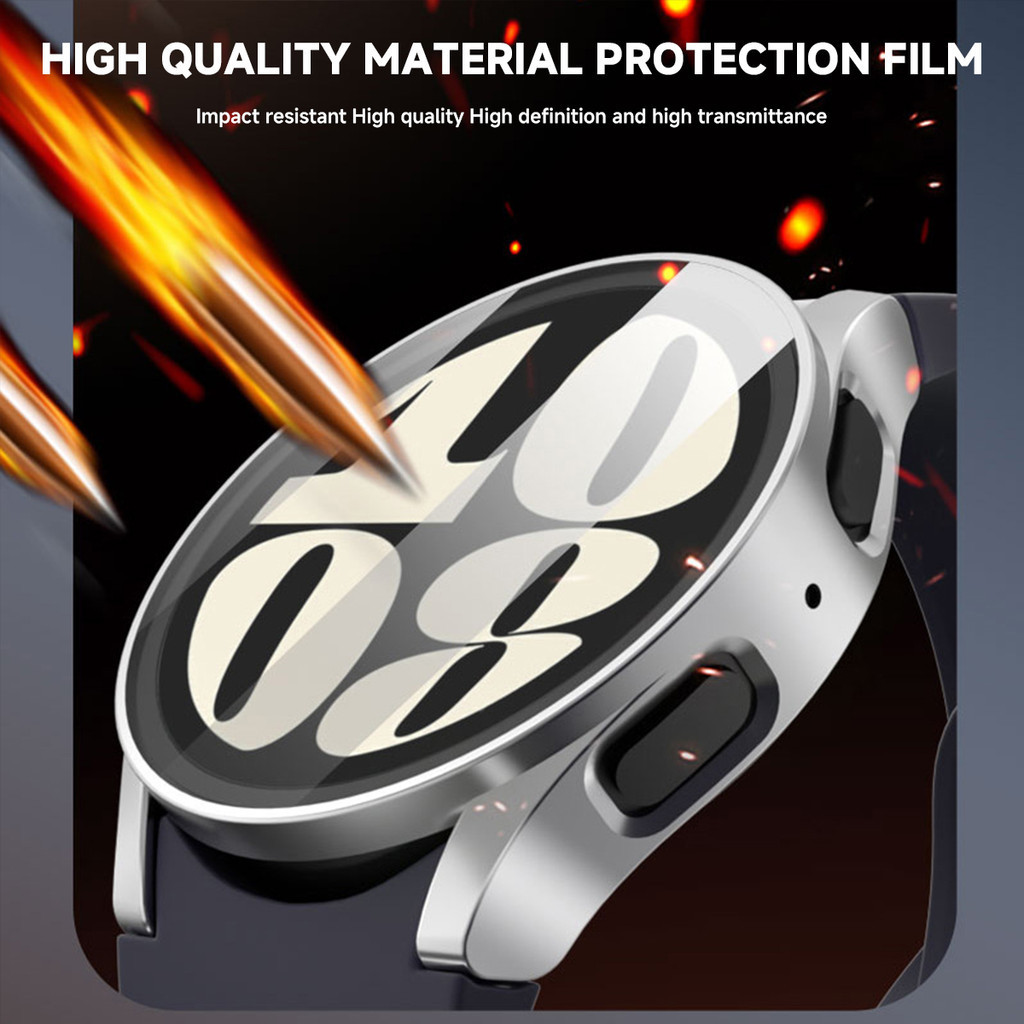 Case+Strap compatible for Samsung Galaxy Watch 7 40mm 44mm Silicone ...