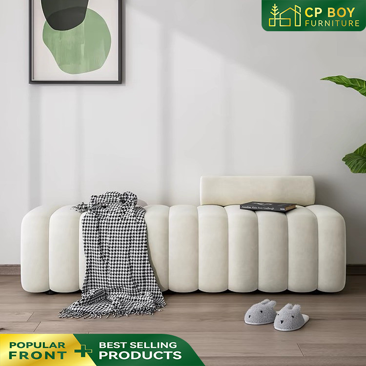 Ssr Tailstock Long Sofa Stool Beauty Salon Modern Creative Reception ...