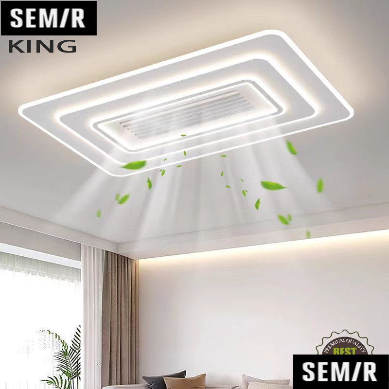 KING Bladeless Ceiling Fan LED Ceiling Light Mijia Smart Anti-Flash ...