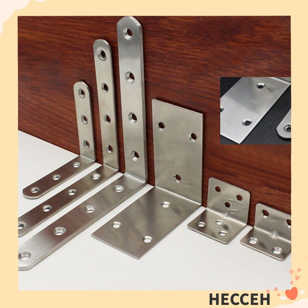 HECCEH 10pcs L shape Corner Brackets Door Stainless Steel Corner ...