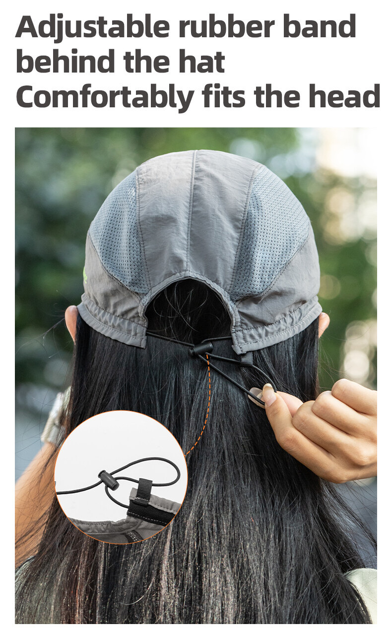 Qunature Cycling Cap Sunhat Mesh Breathable Camping Walking Hat ...