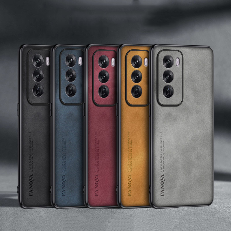 Luxury Leather Casing for OPPO Reno 12 Reno12 Pro CPH2629 CPH2625 Hard ...