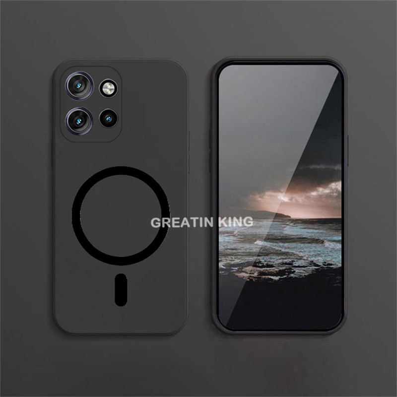 Motorola Moto S50 / Moto Edge 50 Neo Case Black Matte Soft TPU ...