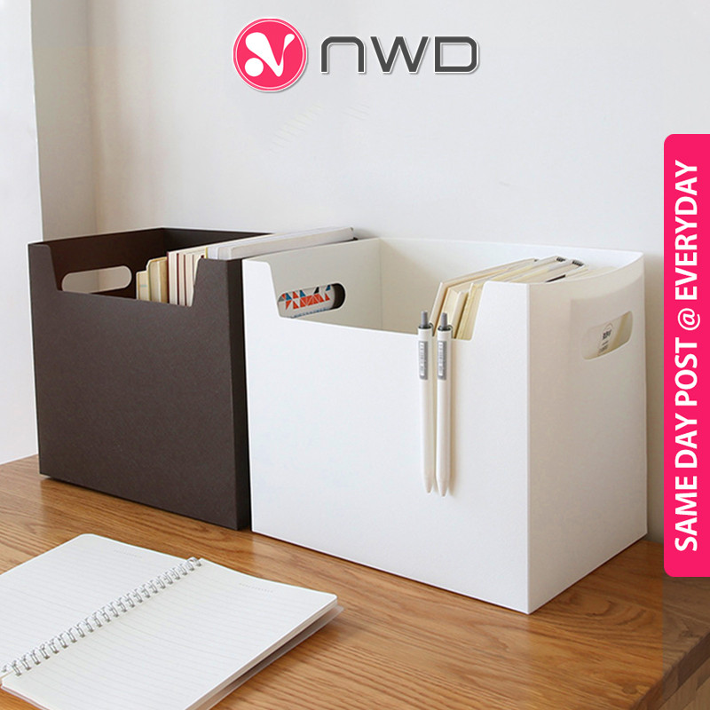 EASY SORTING 》Multifunction Storage Box Foldable File Folder Document ...