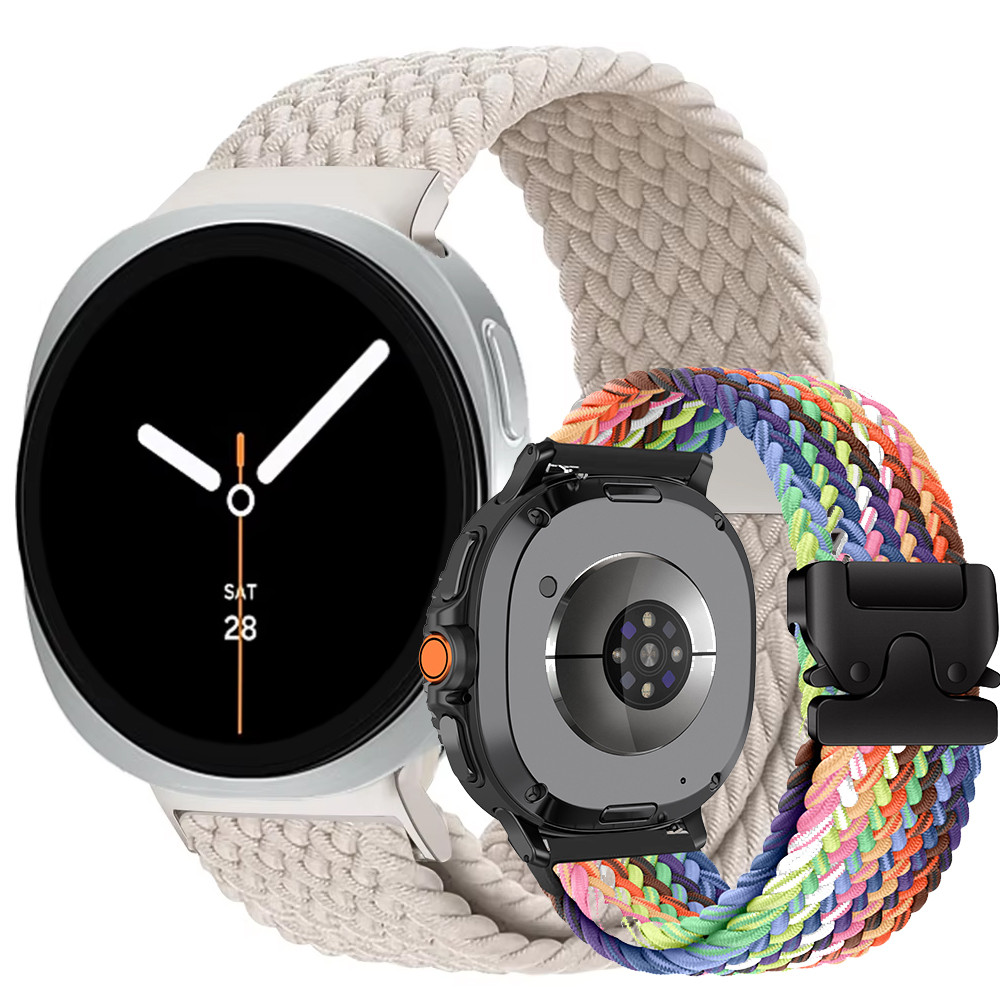 Braided Strap For Samsung Galaxy Watch 8 40mm 44mm /8 Classic 46mm ...