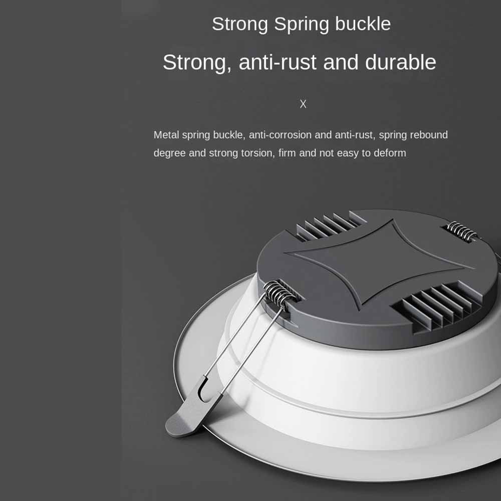 20PCS LED Downlight 3 Colors Dimming Downlight Warm White/Cold White ...