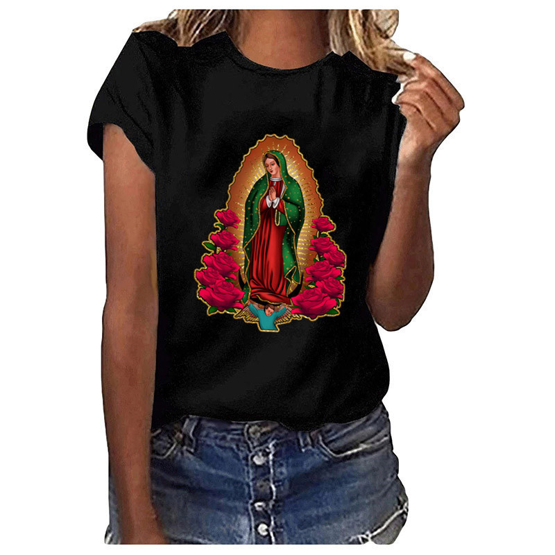 Our Lady of Guadalupe Christian Virgin Mary Patches for Clothes Heat ...