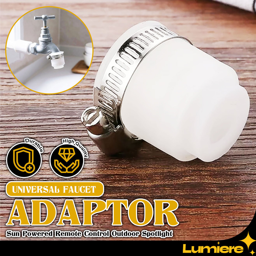 Faucet Adapter Universal Water Tap Extension Pipe Connector Easy ...