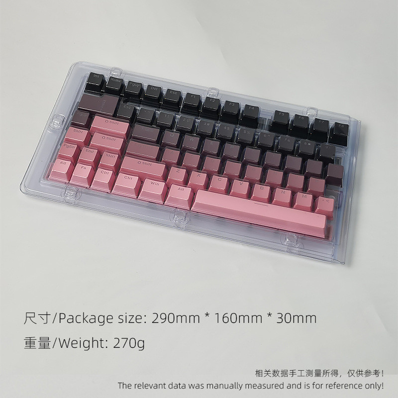 Blackberry Front Carving Through Light Keycap Stabilizer 6.25u ...