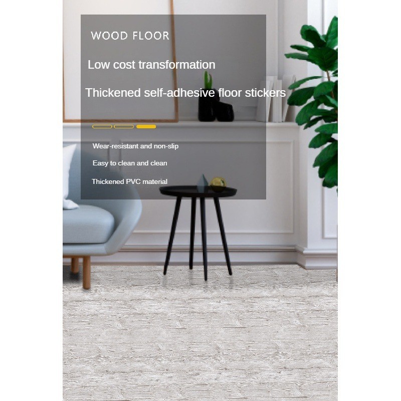 Waterproof floor stickers self-adhesive non-slip bathroom floor ...