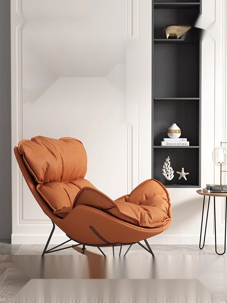 Arm Chair Skin Friendly Recliner Chair Anti Tipping Balcony Modern ...