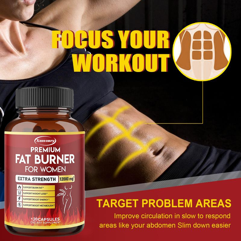 Premium Fat Burner for Women 12000 mg - Green Tea, Appetite Control ...