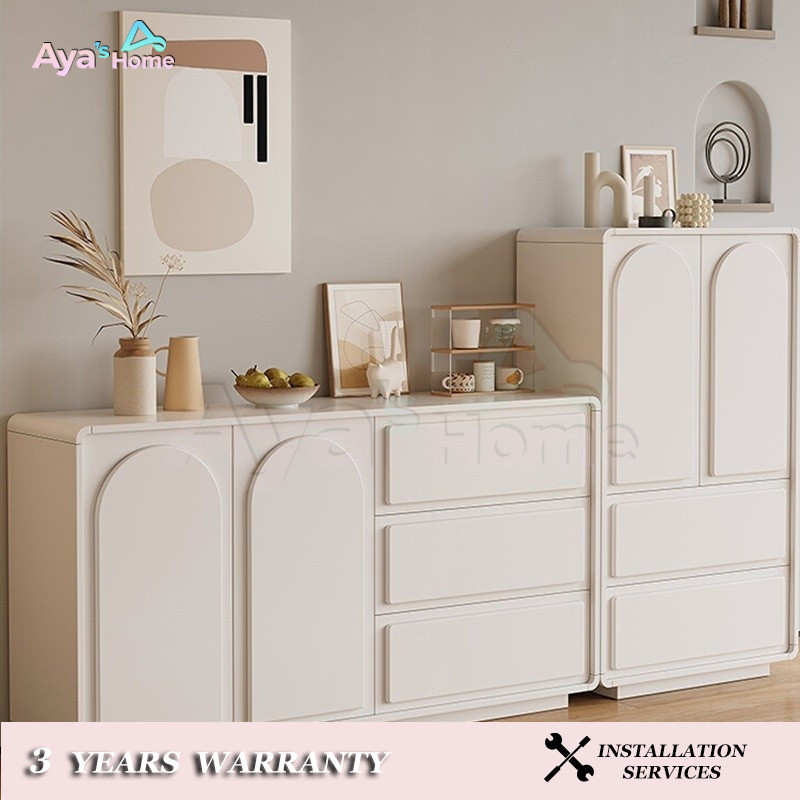 Storage Cabinet Large Capacity Kitchen Cabinet Minimalist Integrated ...
