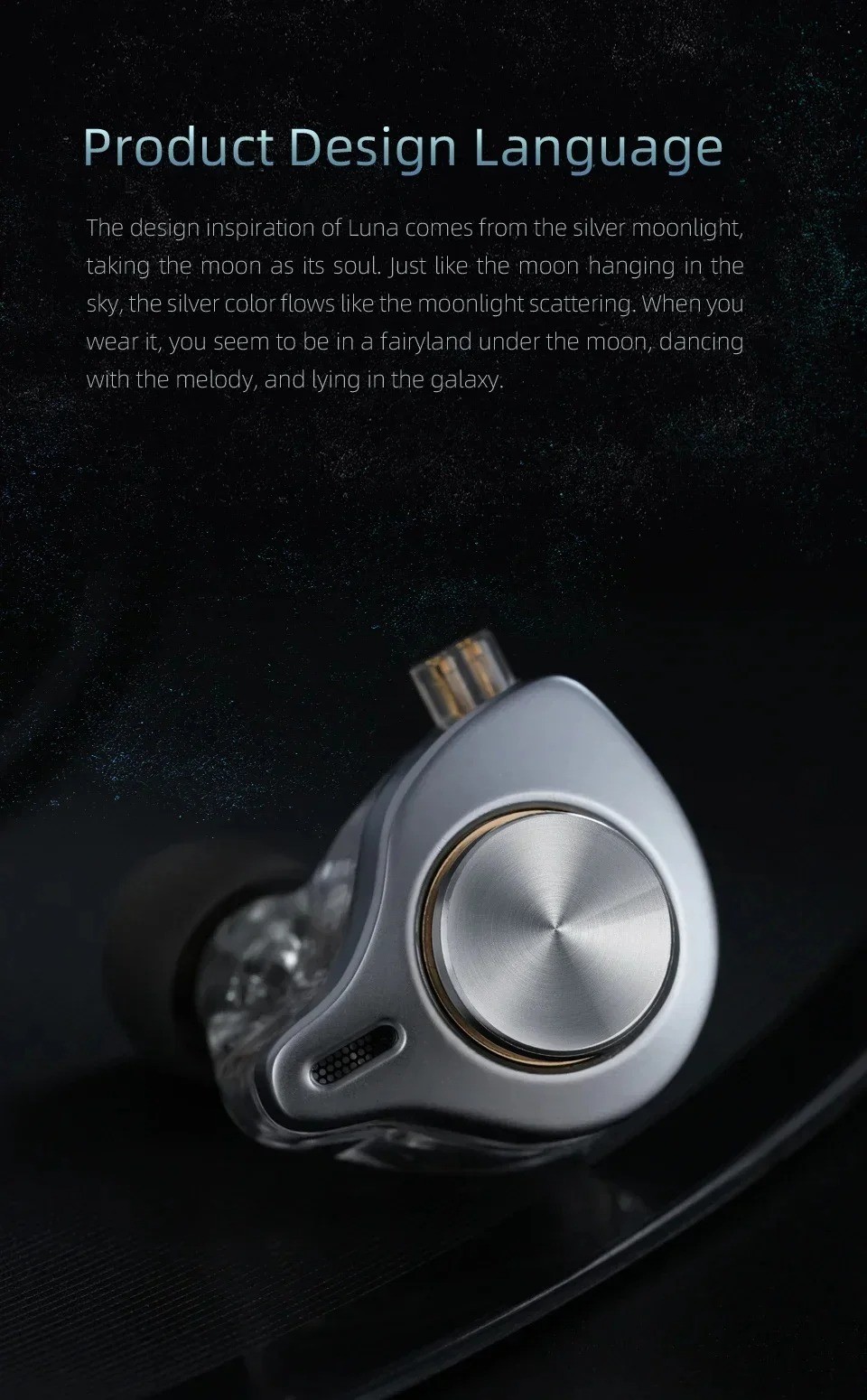 SGOR Luna Earphone 13.5mm Planar Driver Good Bass HiFi In-ear Monitor ...