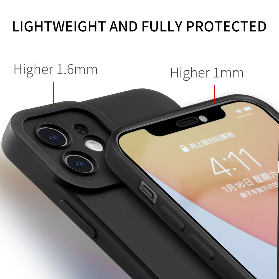 GUMAN Soft Silicone Cute ins Aesthetic Shockproof Phone Case Compatible for iPhone Case 16 15 14 ...
