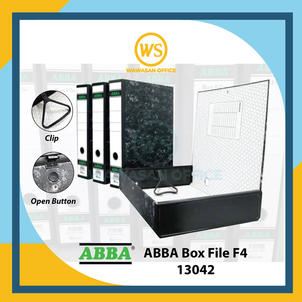 ABBA Box File / ABBA File / File Storage / Document Box File Storage ...