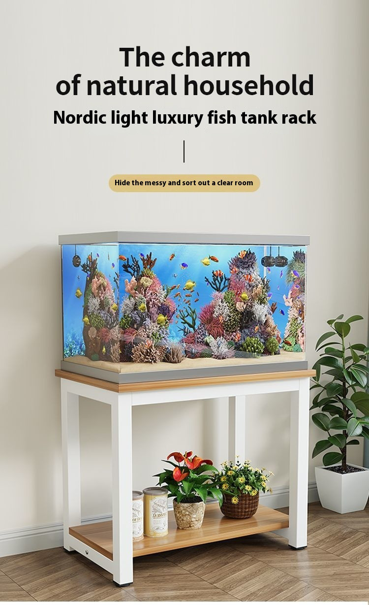 RainbowYIXIN High Quality Steel Wood Fish Tank Cabinet Stand Aquarium ...