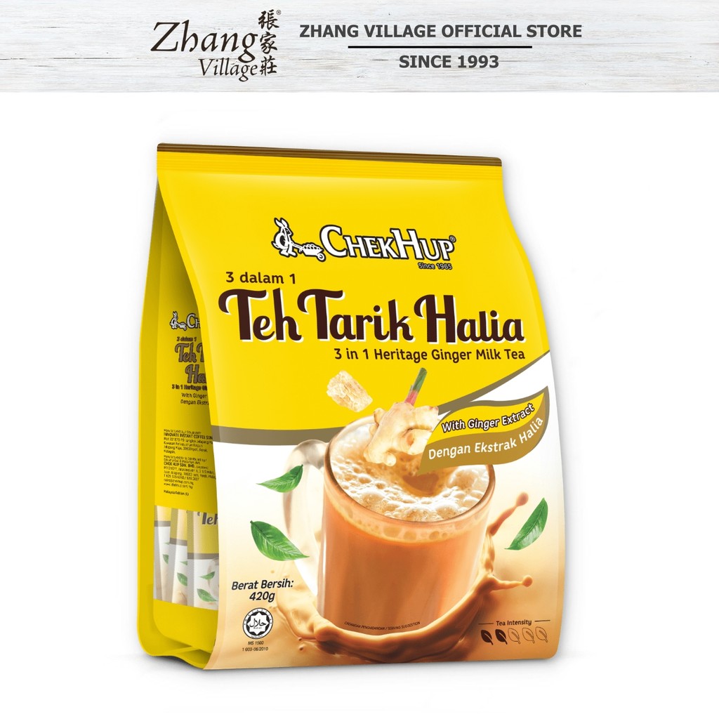Chek Hup Heritage Ginger Milk Tea (35G x 12 Sachets) | Shopee Singapore