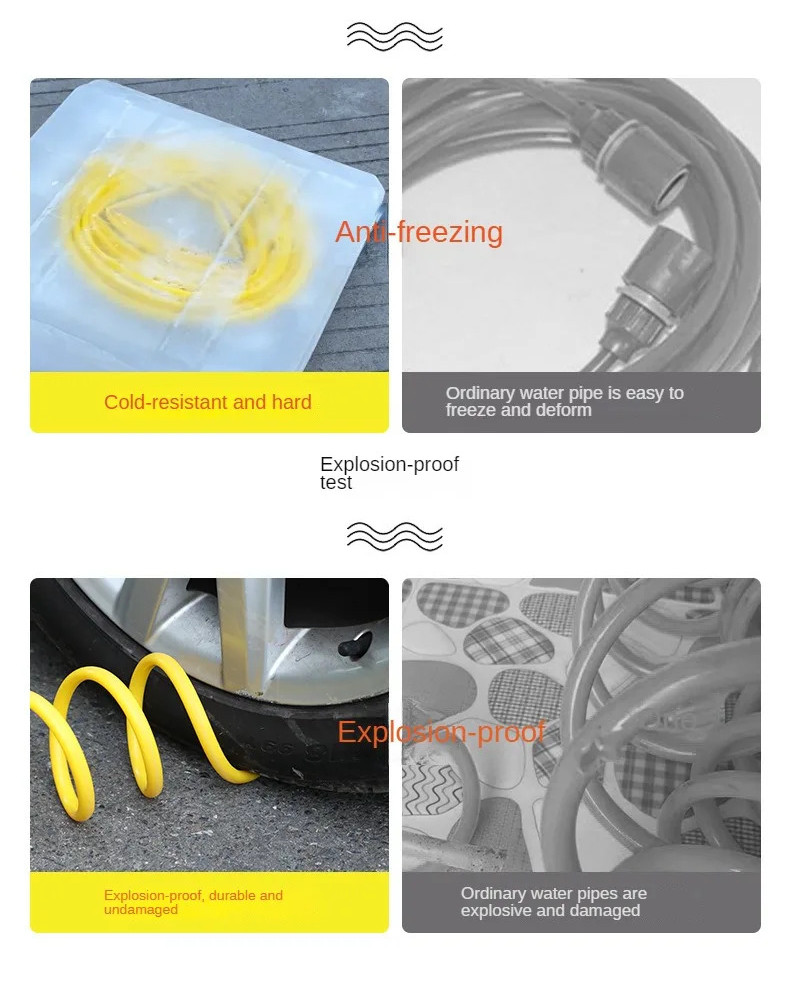 10-30 Meter Telescopic Water Pipe with High-pressure Nozzle Car Washing ...