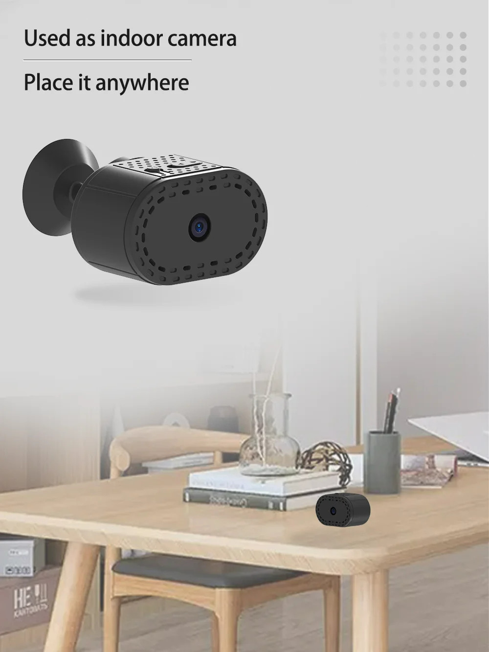 【Shipment within 24 hours】Mini Cameras Wireless WiFi Remote Monitor ...