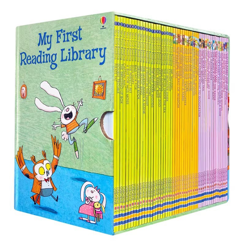 USBORNE My Reading Library Series | First Reading Library 50 Books ...