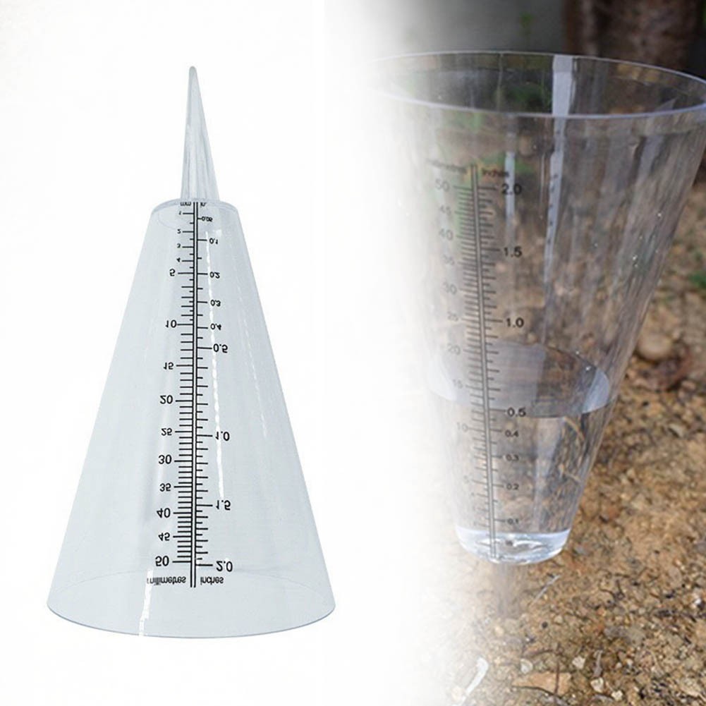Fast ship Cone Rain Gauge Measurement Ground Precipitation Garden ...