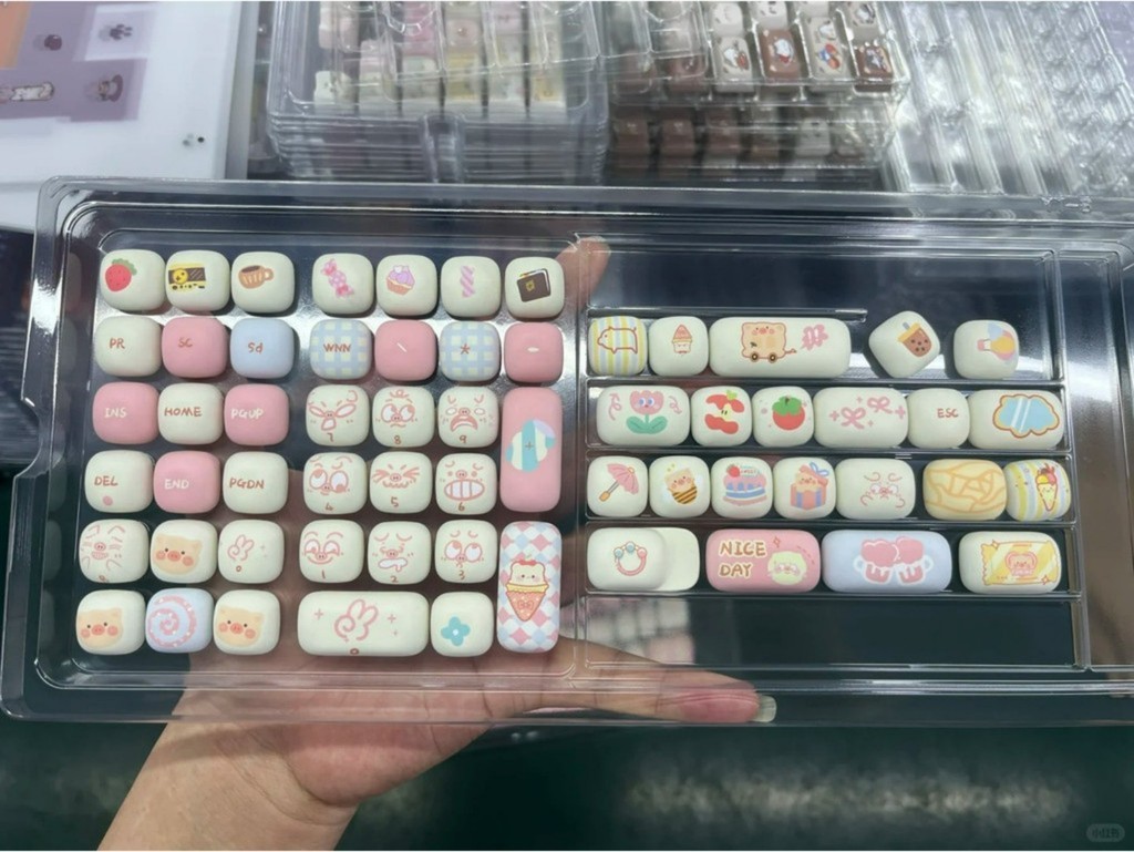 Bread Paradise Keycap MOG Profile 139 Keys PBT Five-sided Dye ...