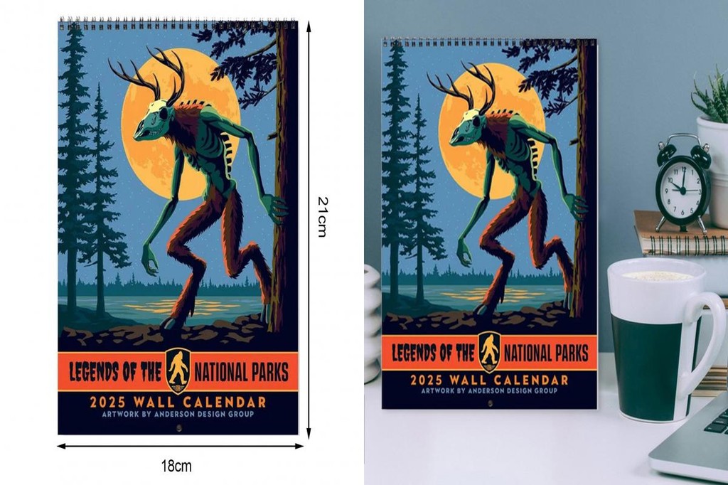 Large Space Calendar Organizer Tear-resistant Desk Calendar Magical ...