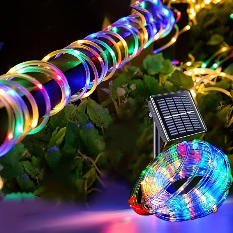 Diwali Lights 7/12/22/32M Solar Outdoor Waterproof Lights Deepavali ...