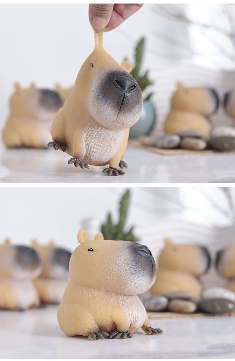 Capybara Adult Kids Cute Capybara Jumbo Squishy Kawaii Animal Slow ...