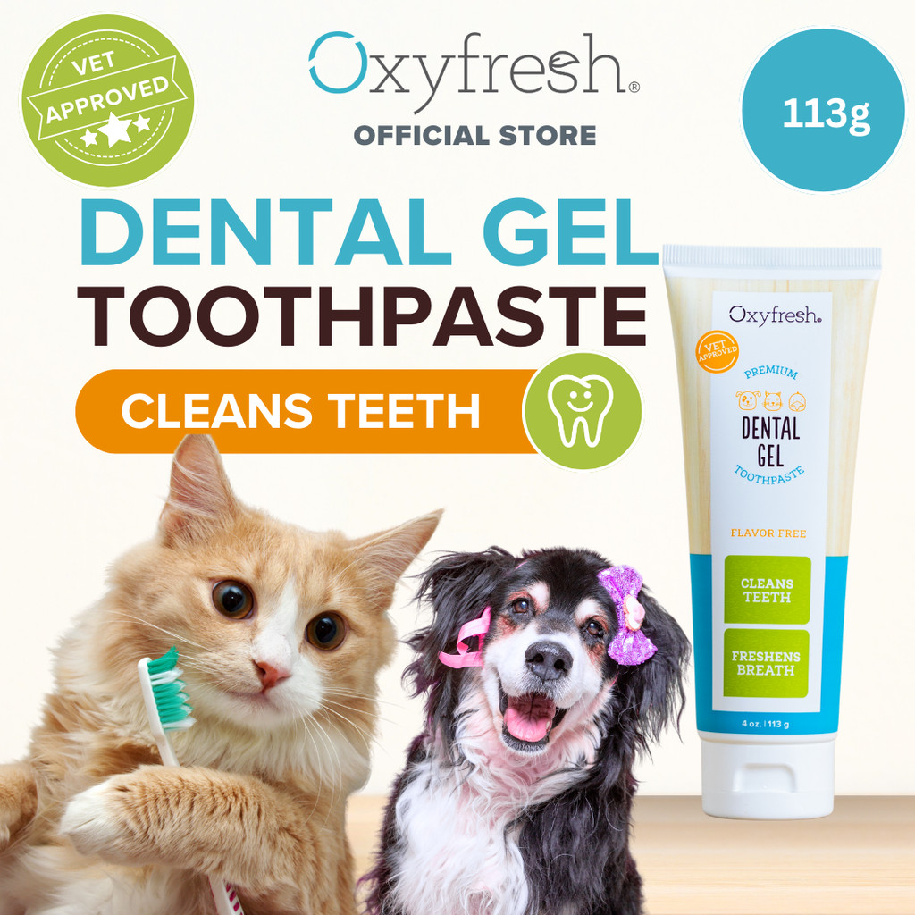 Oxyfresh Pet Dental Gel - Cat Toothpaste, Dog Toothpaste, Ulcer | Ubat ...