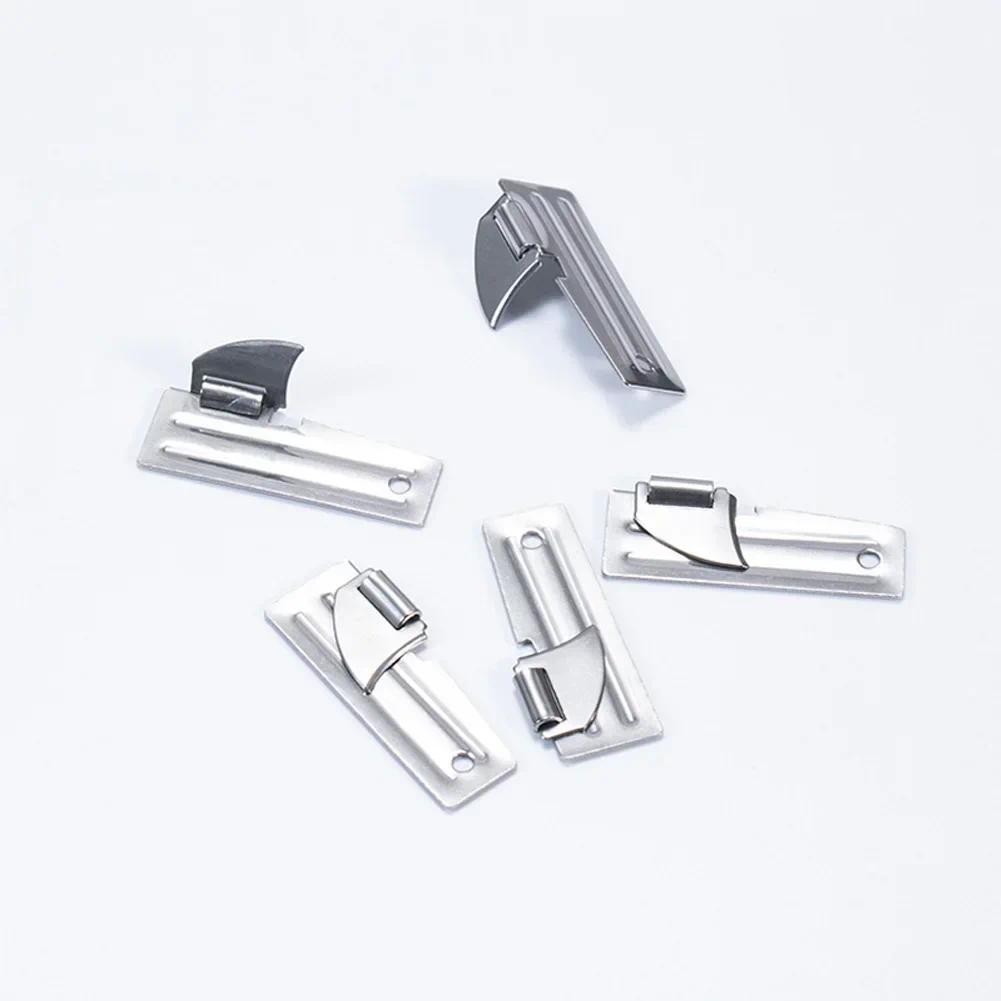 2pcs Mini Can Opener Stainless Steel Portable Folding Can Opener Multi ...