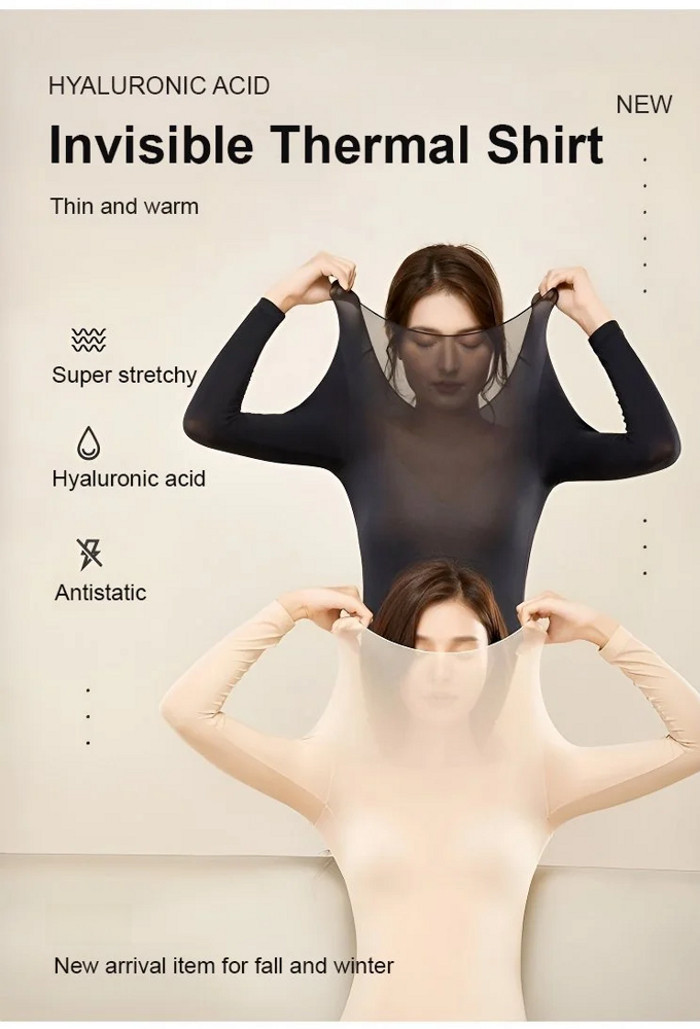 【Ship in 24H】Self-heating Thermal Clothing/Ultra Thin Thermal Seamles ...
