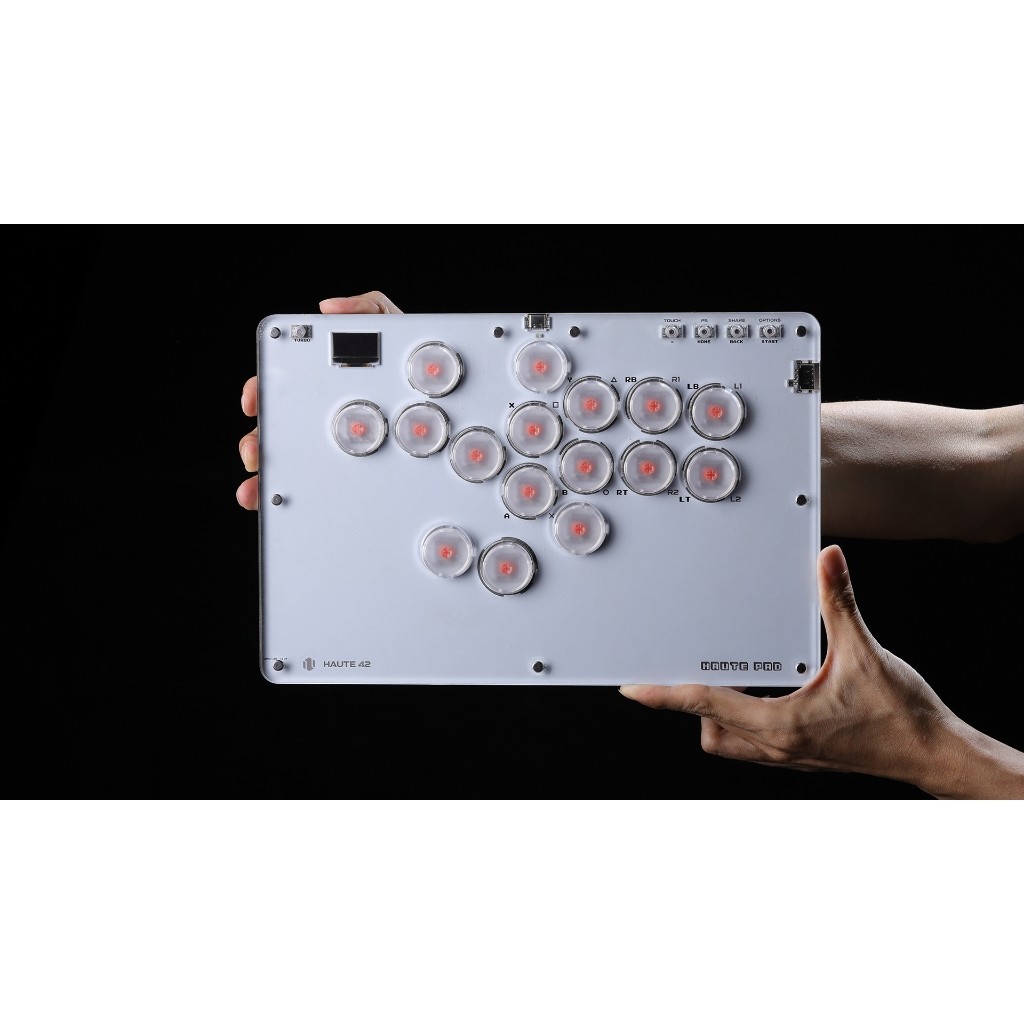 Haute42 T13/T16 Low Profile PC/Ps4/Switch HitBox Arcade Stickless RGB ...