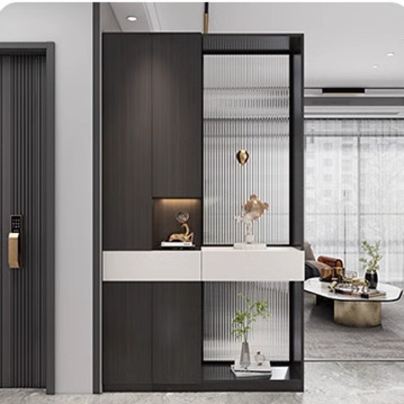Console Cabinet Minimalist Living Room Partition Cabinet Luxurious ...